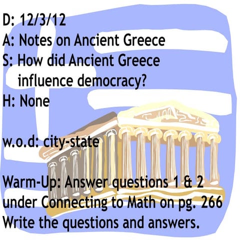Ancient greece ppt | PPT