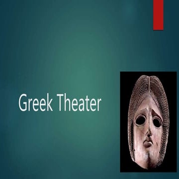 The Theater and History of Ancient Rome | PPTX