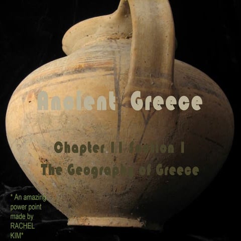Ancient greece geography | PPT