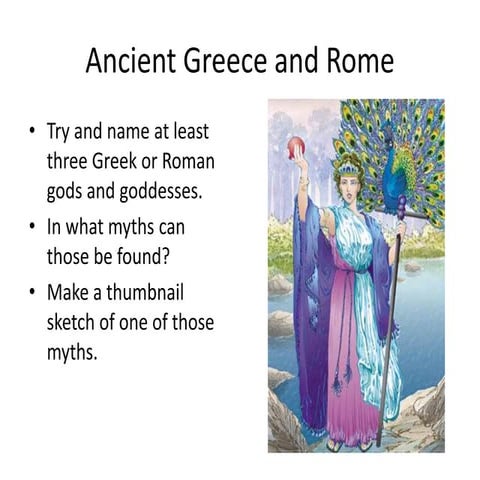 Ancient greece and rome | PPTX