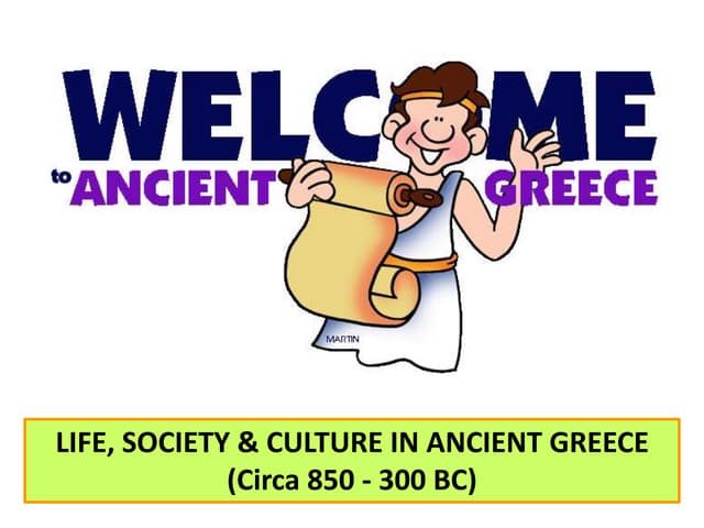 Introduction to Ancient Greece powerpoint | PPT
