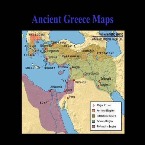Ancient Greece Maps | PPT