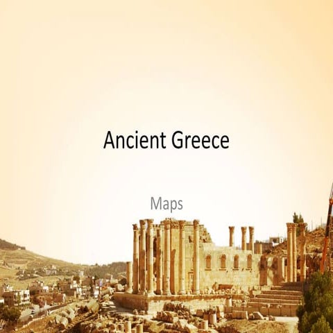 Ancient greece maps | PPTX