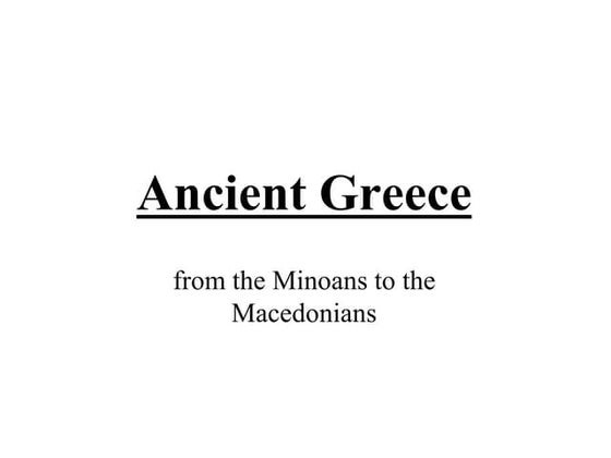 Introduction to Ancient Greece powerpoint | PPT | Geography | Science
