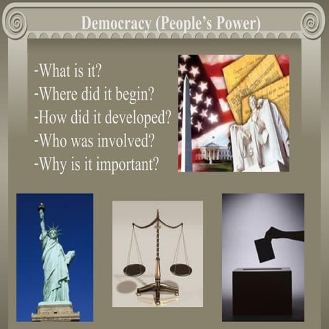 Ancient Greek andzscsdsaddADSAD Roman Democracy.ppt