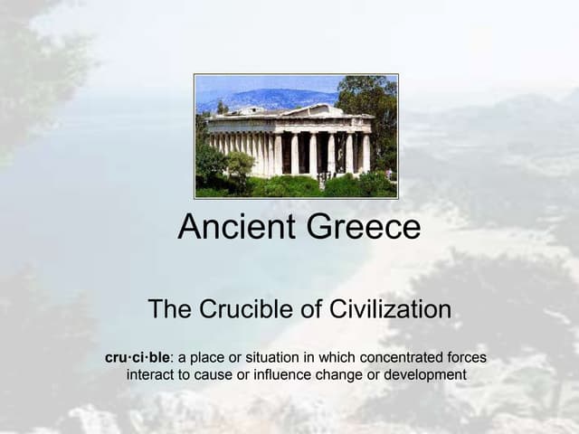 Ancient greek civilization | PPT
