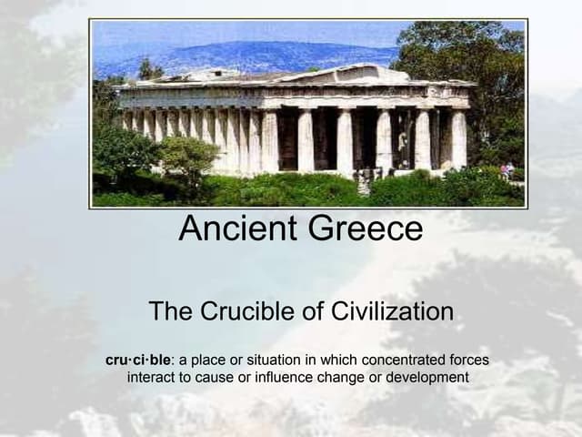 Ancient greek civilization | PPT