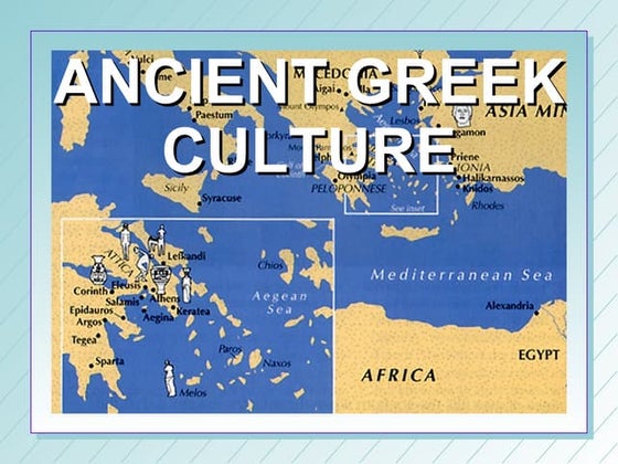 Ancient Greece Concept Map | PPTX