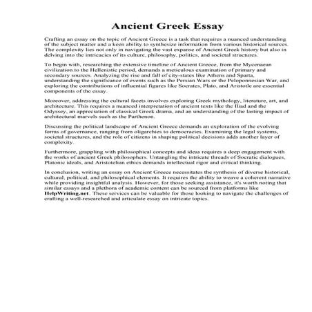 Ancient Greek Essay.pdf
