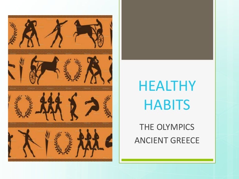 Ancient greek healthy habits routines