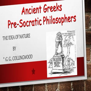Ancient Greek Philosophers . Ancient Ionian philosophers (7th and 6th ...