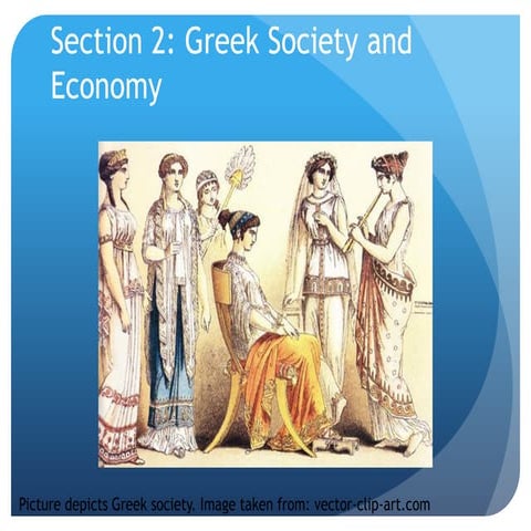 Ancient greeks greek society and economy | PDF