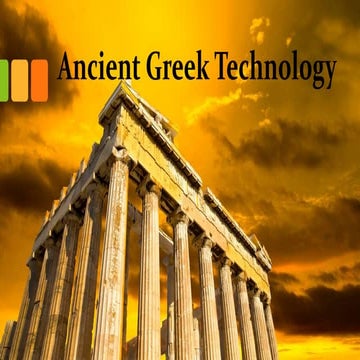 Ancient Greek Technology | PPTX