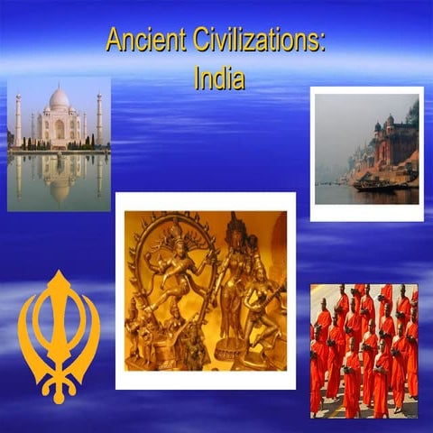 Ancient india | PPT | Religion & Spirituality