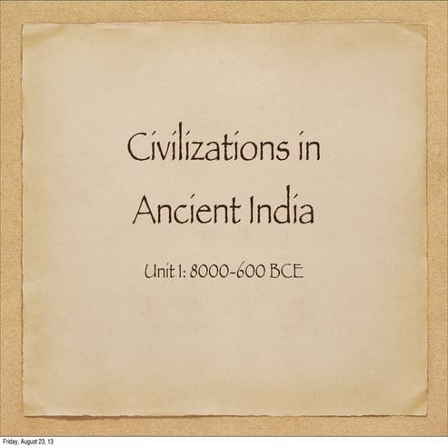 Ancient india | PPT