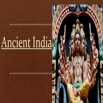 WH 1111 Ancient india | PPT