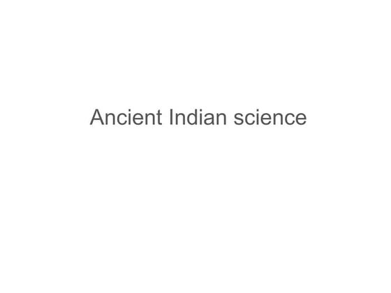 Indian Knowledge System | PPT