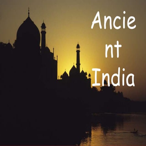 Ancient india presentation | PPT