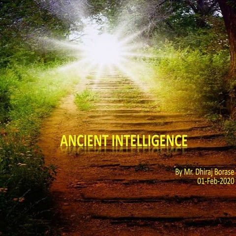 Ancient intelligence | PPTX