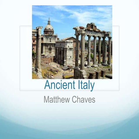 Ancient italy | PPT