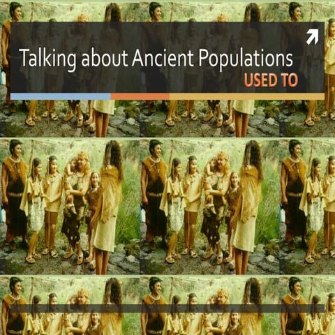 Ancient population used to | PPT