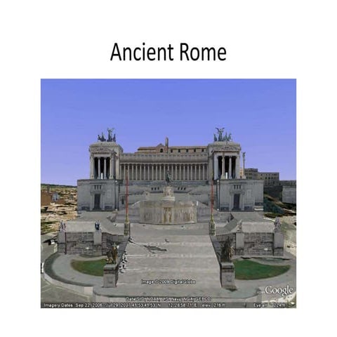 Ancient Rome | PPTX | Historic Site and Landmark Tours | Attractions