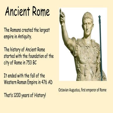The Roman Empire | PPT