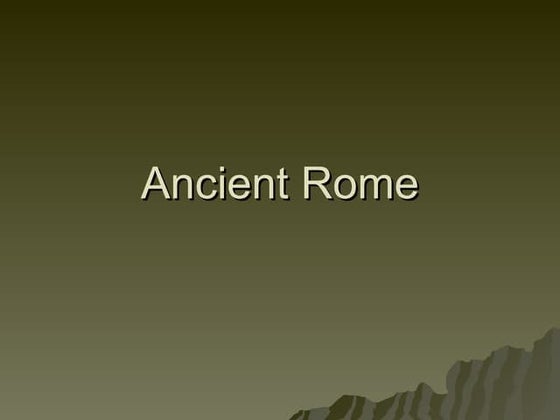 Ancient_Rome_Presentation.pptx1234567890 | PPTX