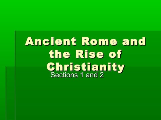 History of rome | PPT
