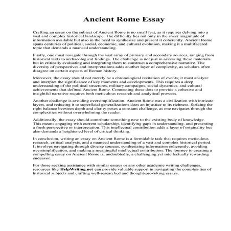 Ancient Rome Essay.pdf