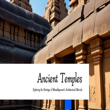Ancient Temples PAPER PRESENTATION STUDENT | PDF