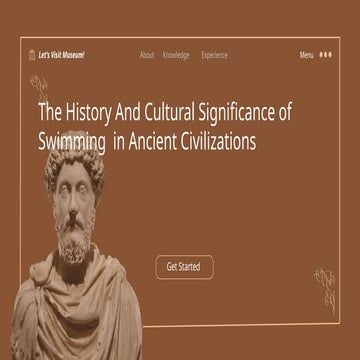 THE HISTORY AND CULTURAL SIGNIFICANCE OF SWIMMING IN ANCIENT ...