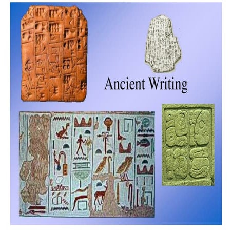 Ancient Writing | PDF