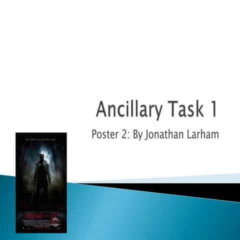 Ancillary Task 1 Poster 2 | PPT