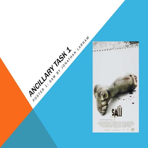 Saw Poster Analysis | PPT