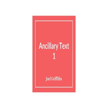 Ancillary text 1 | PDF