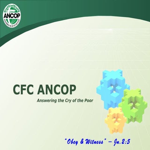 CFC Ancop Albay Presentation | PPT