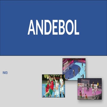 Regras do Andebol | DOCX