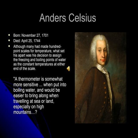 Anders celsius | PPT