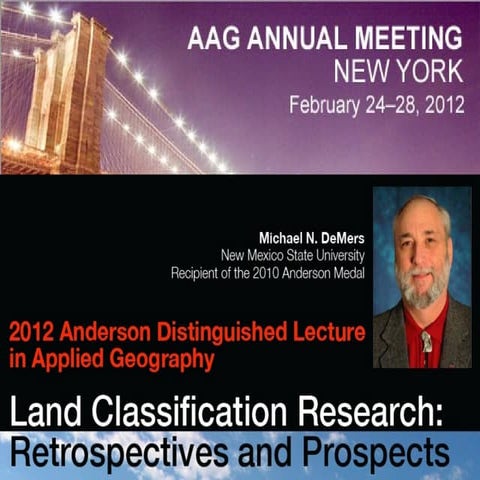 Anderson lecture | PPT