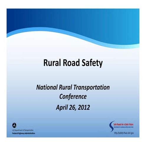 Rural Road Safety | PDF | Business | Business and Finance