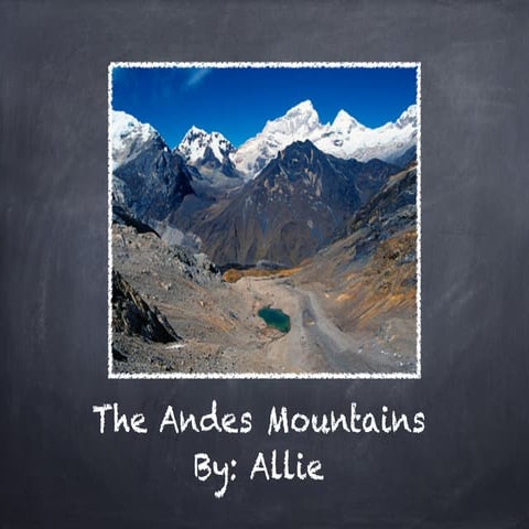 Andes mountains | PDF