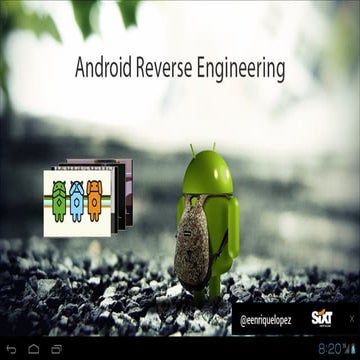 AnDevCon: Android Reverse Engineering | PPT