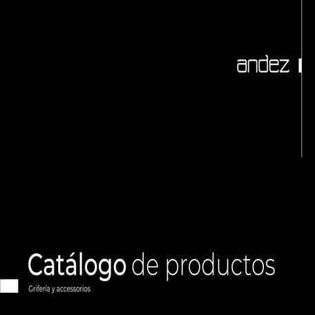 ANDEZ Griferias y Accesorios - Catalogo.pdf