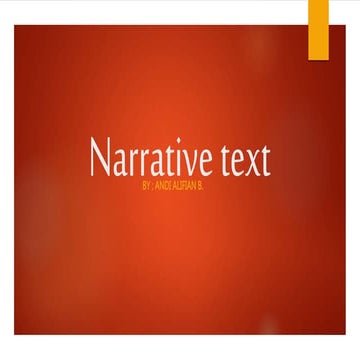 Narrative | PPT