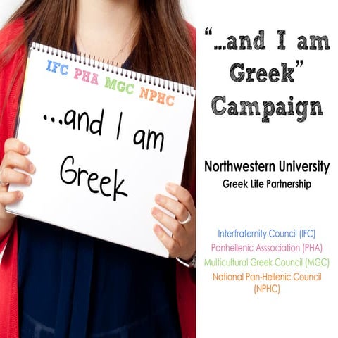 and I am Greek" Campaign Overview | PDF | Social Networking | Internet