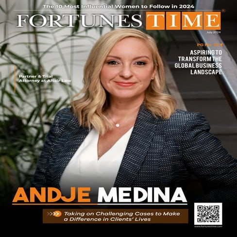 Andje Medina: Taking on Challenging Cases to Make a Difference in Clients& Lives | Partner at ...