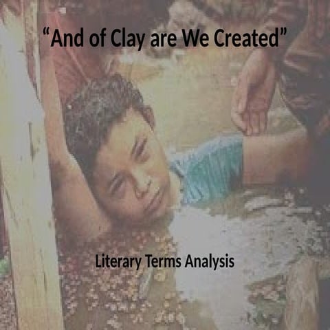 And of Clay are We Created Analysis Activity Example (1).pptx