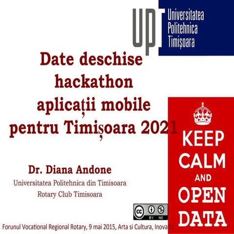 Date deschise hackathon aplicații mobile pentru Timisoara 2021 | PDF