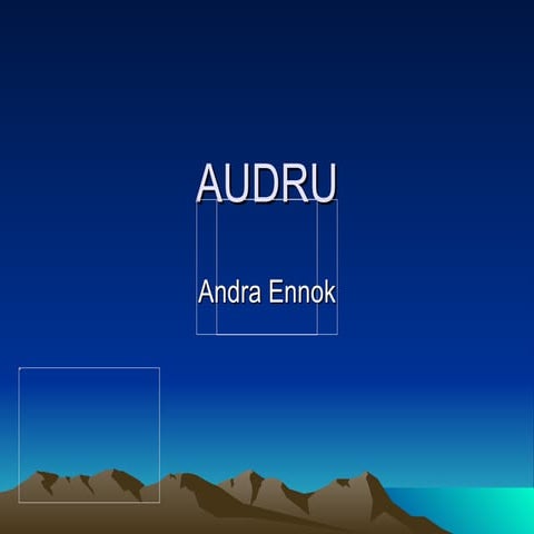 Audru | PPT